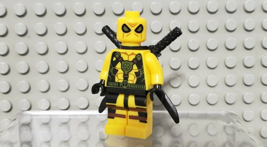 Deadpool Yellow Costume Fan Made Toy Figure - Etsy
