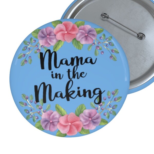 Mom to Be Button - Etsy
