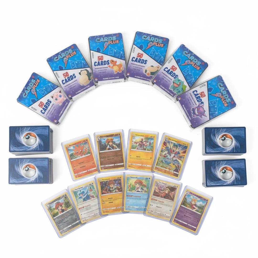 50 Pokémon TCG Mixed Bulk Lot - Guaranteed EX/V Ultra Rare Card and 10 ...