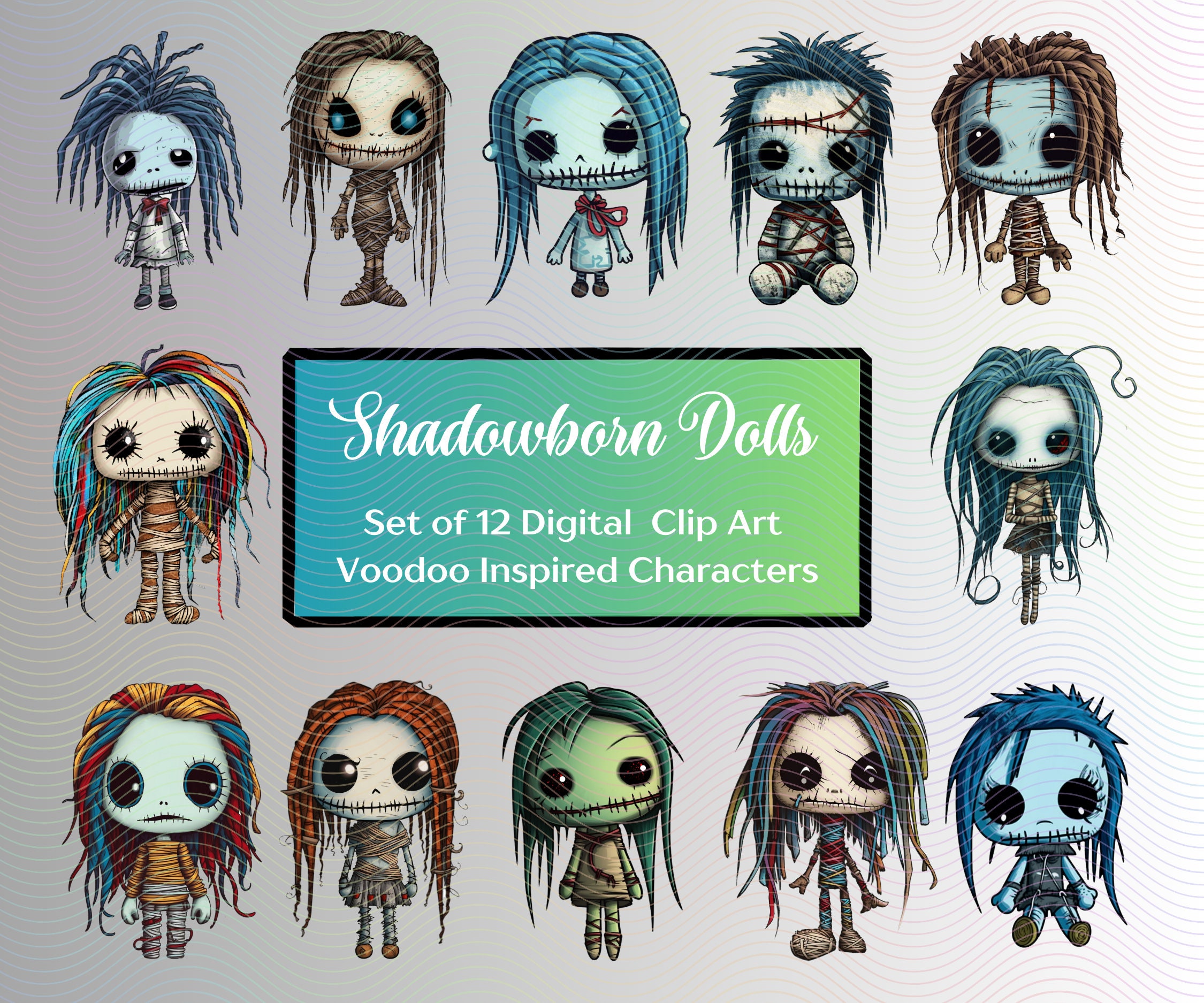 Voodoo Chalk Drawings