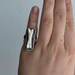 Coyote Bone Handmade Sterling Silver Ring - Etsy