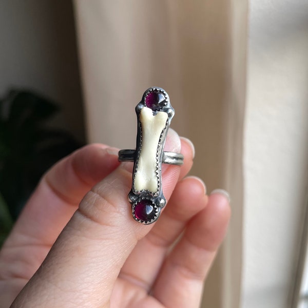 Real Bone Ring - Etsy