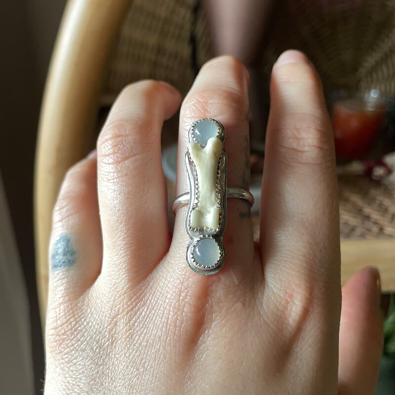 Real Bone Ring - Etsy