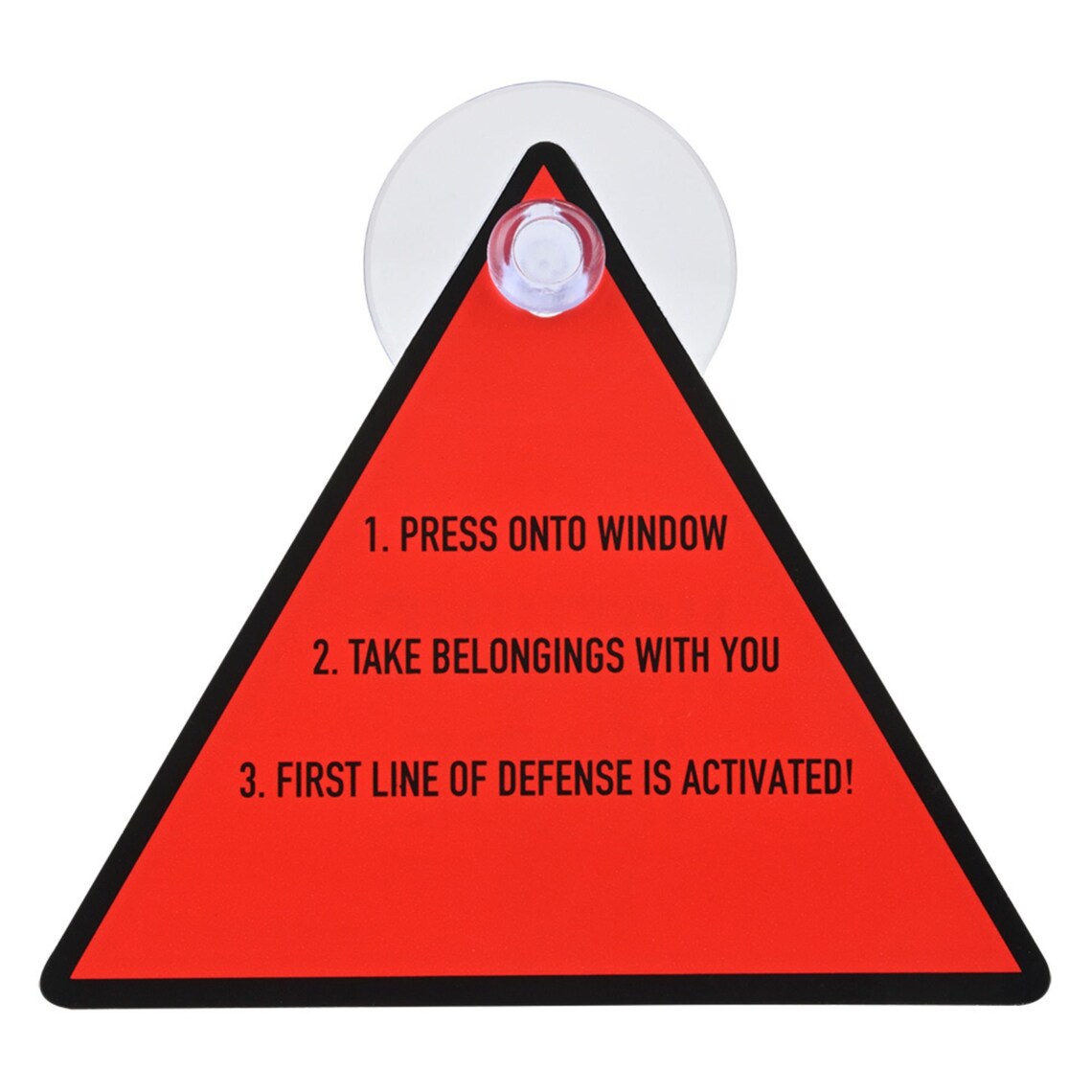 Anti Break-in Car Placard - Etsy