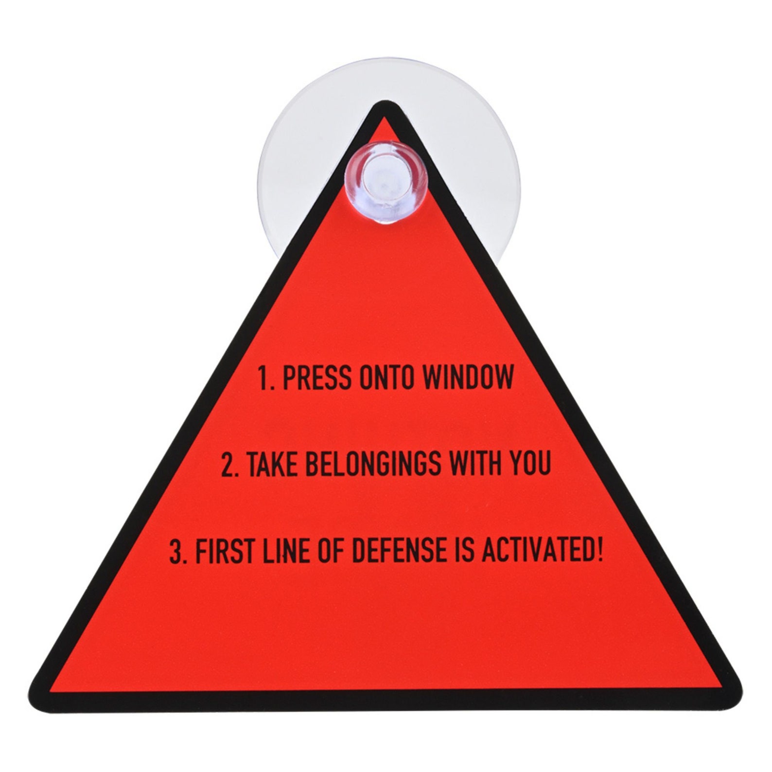 Anti Break-in Car Placard - Etsy
