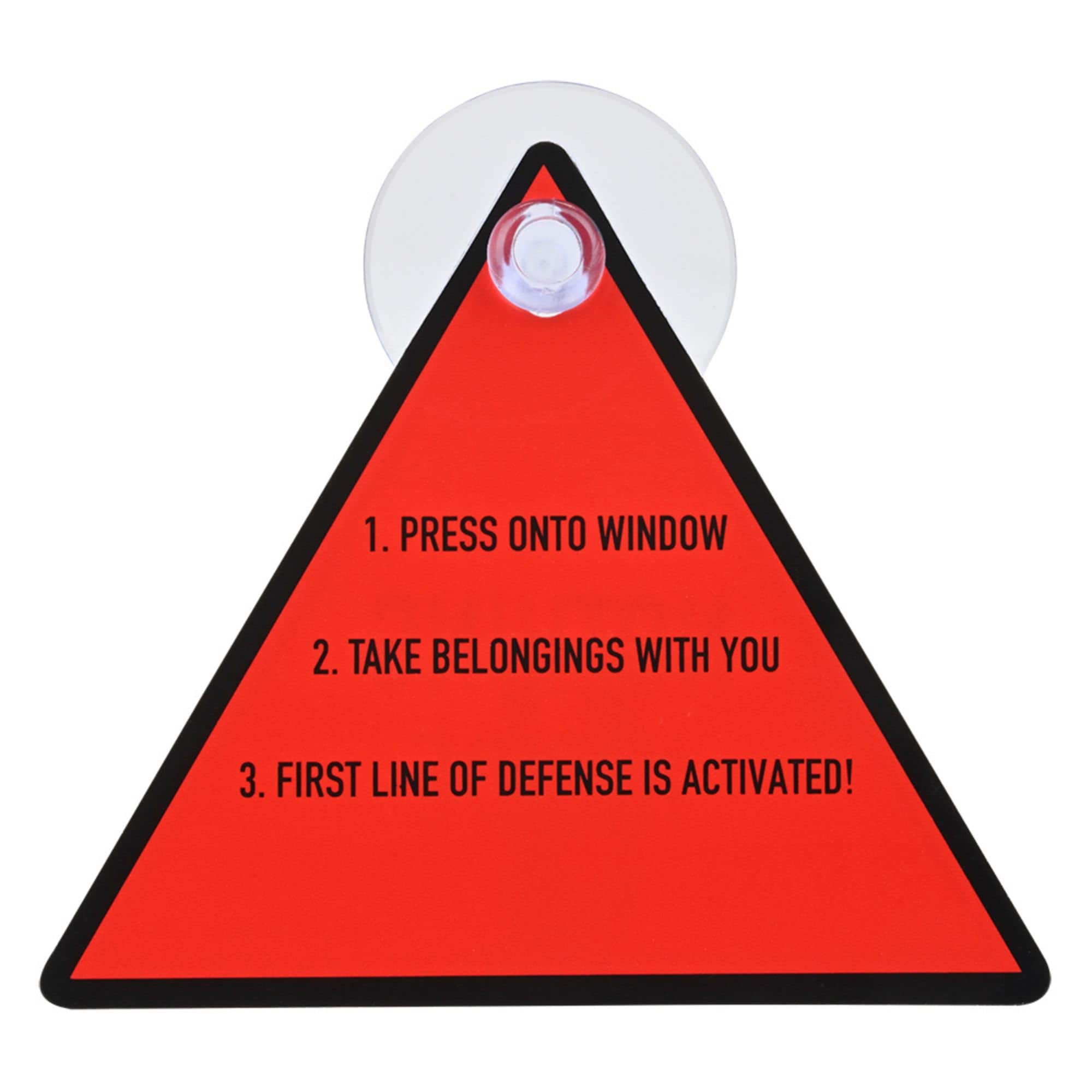 Anti Break-in Car Placard - Etsy