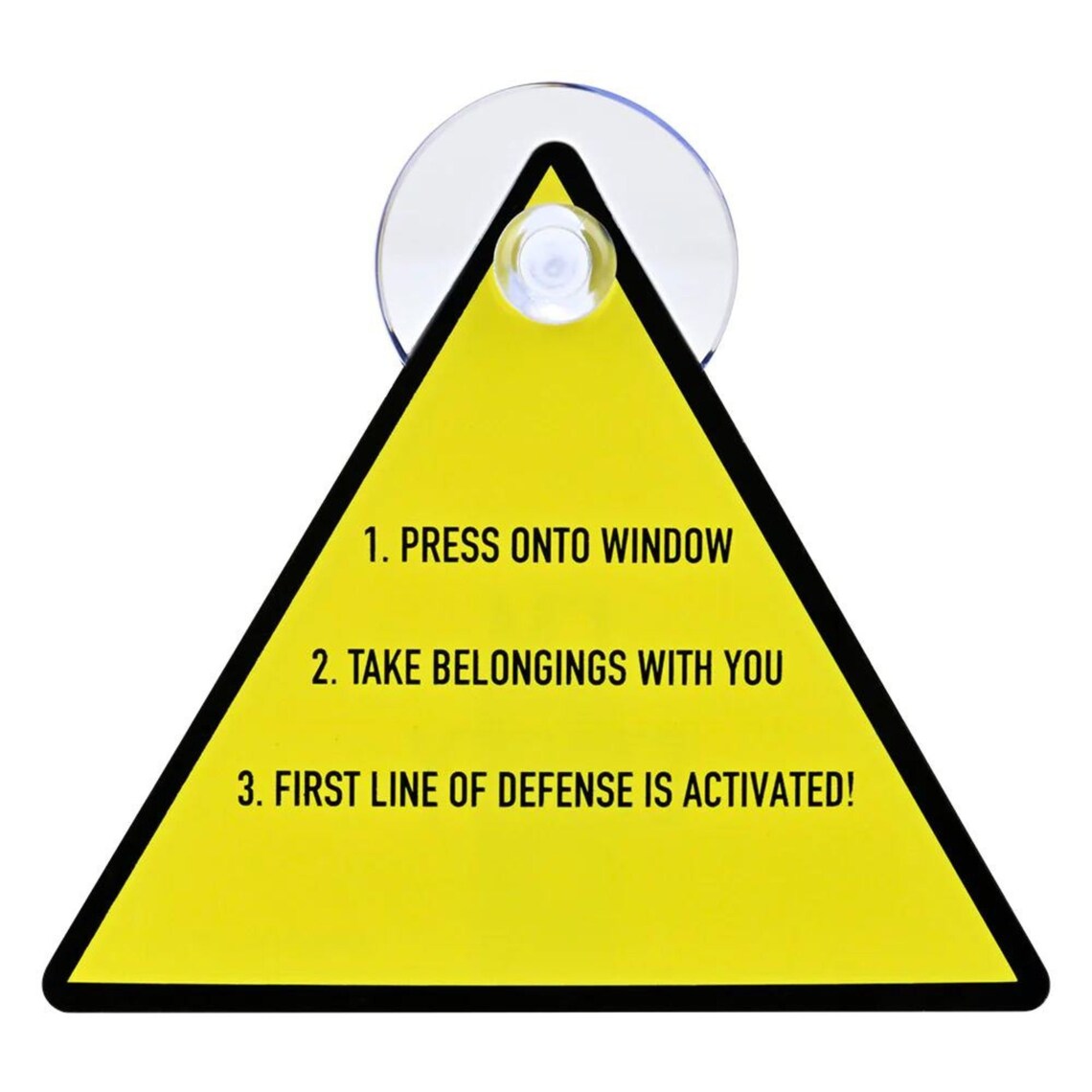 Anti Break-in Car Placard - Etsy