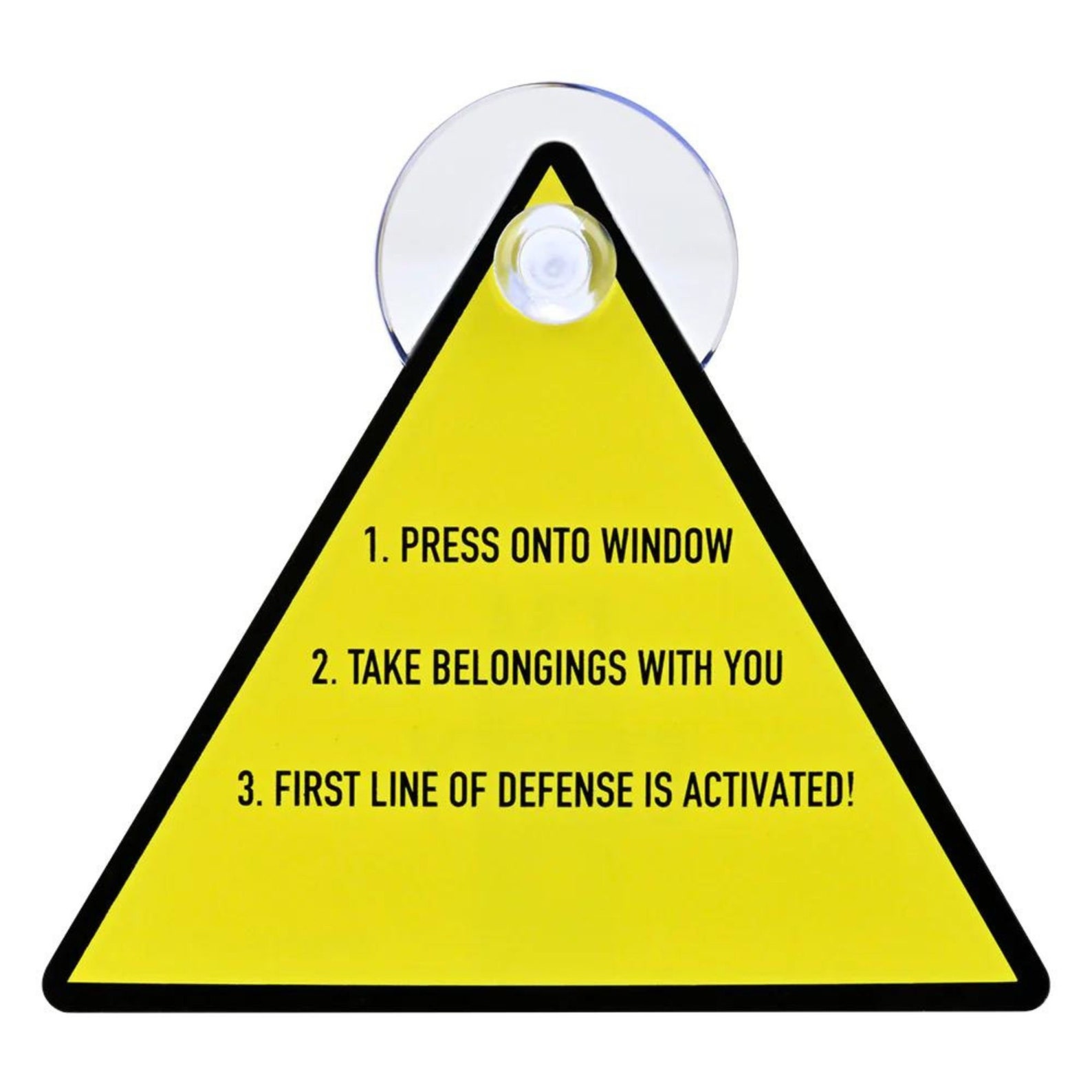 Anti Break-in Car Placard - Etsy