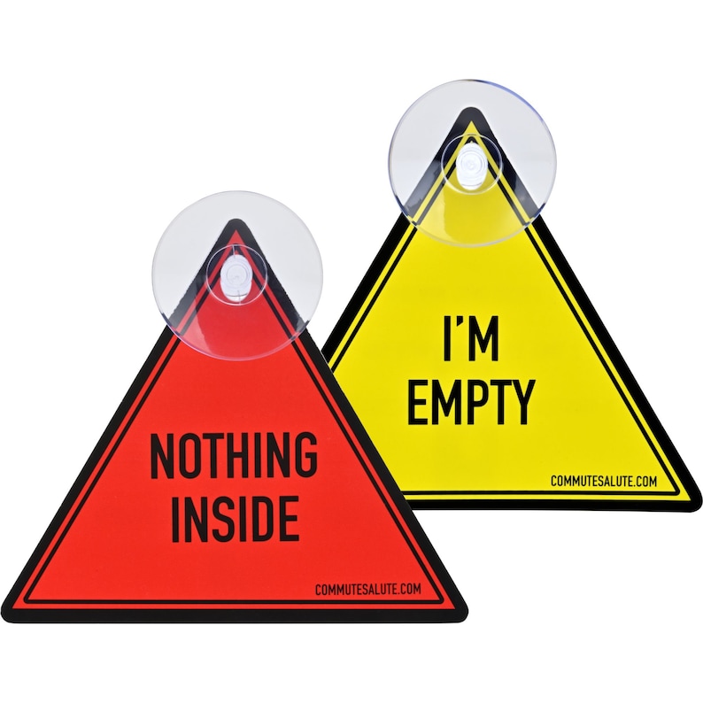 Anti Break-in Car Placard - Etsy