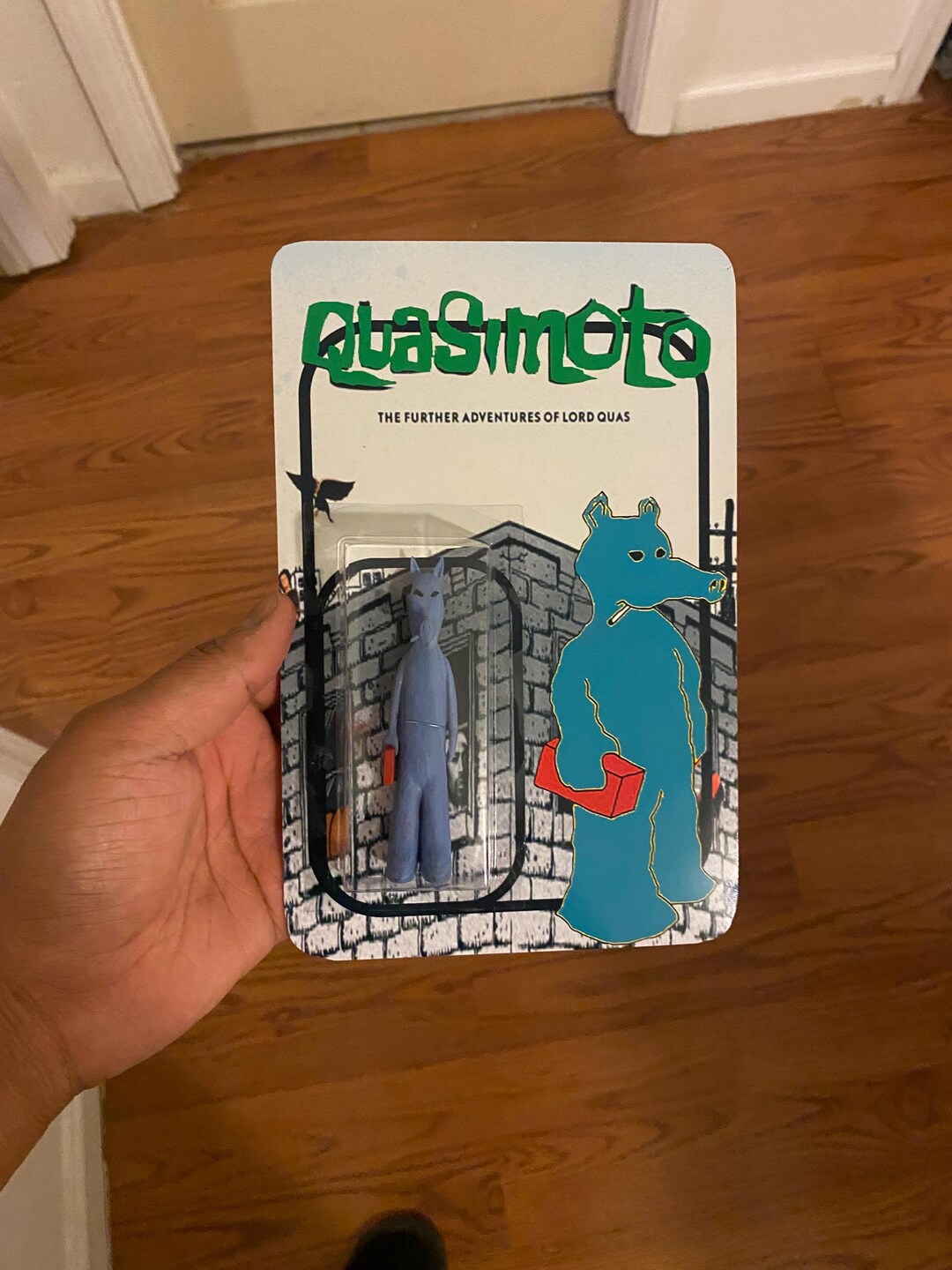 Quasimoto Figure/blue Color Way - Etsy