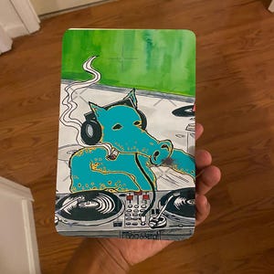 Quasimoto Figure/blue Color Way - Etsy