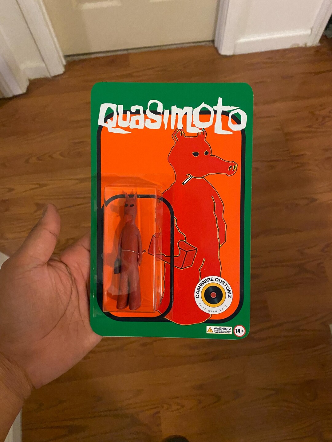 Quasimoto Figure/red Color Way - Etsy