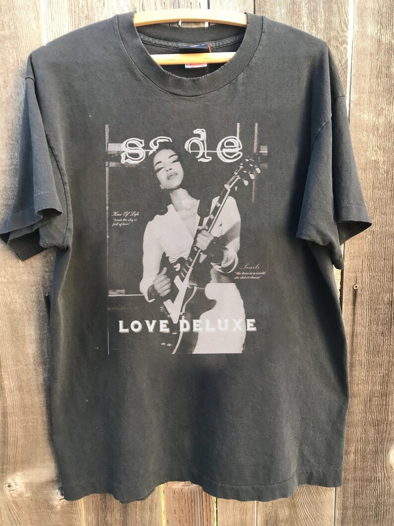 Vintage Sade 90s Tshirt, Sade Adu Fan Tees, Musician Vintage 90s Merch ...