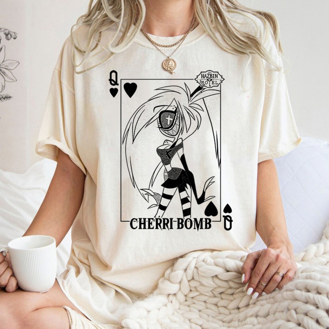 Alastor Hazbin Hotel Shirt, Hazbin Hotel Fan Shirt, Huskerdust Hazbin ...