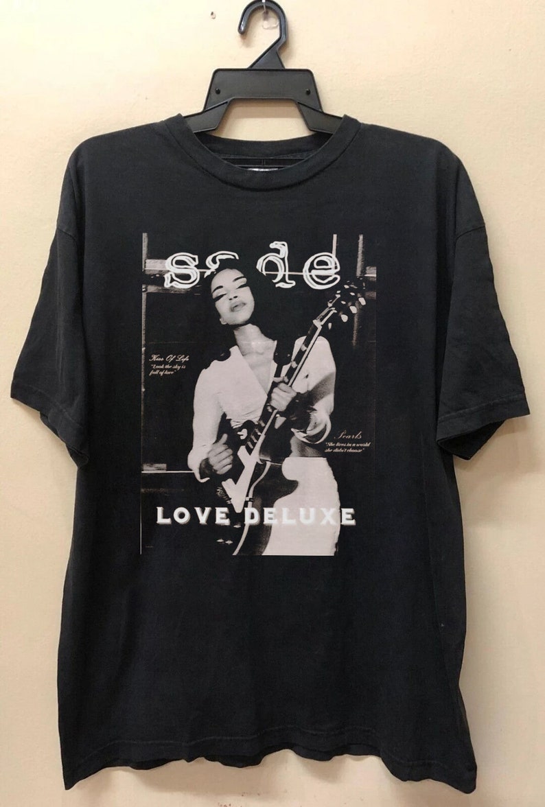Vintage Sade 90s Tshirt, Sade Adu Fan Tees, Musician Vintage 90s Merch ...