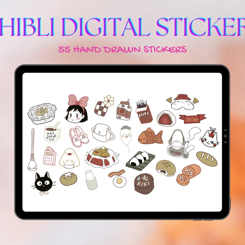 Studio Ghibli Stickers - Etsy