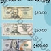 Teacher's MONEY Reference Sheets - Etsy
