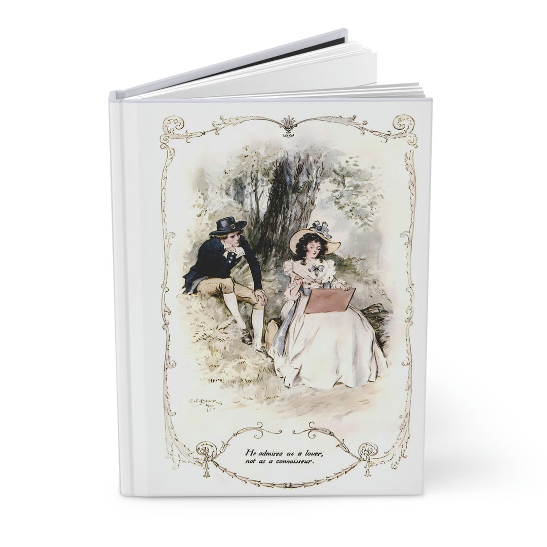 Sense and Sensibility Journal - Vintage Artwork Jane Austen Lined ...