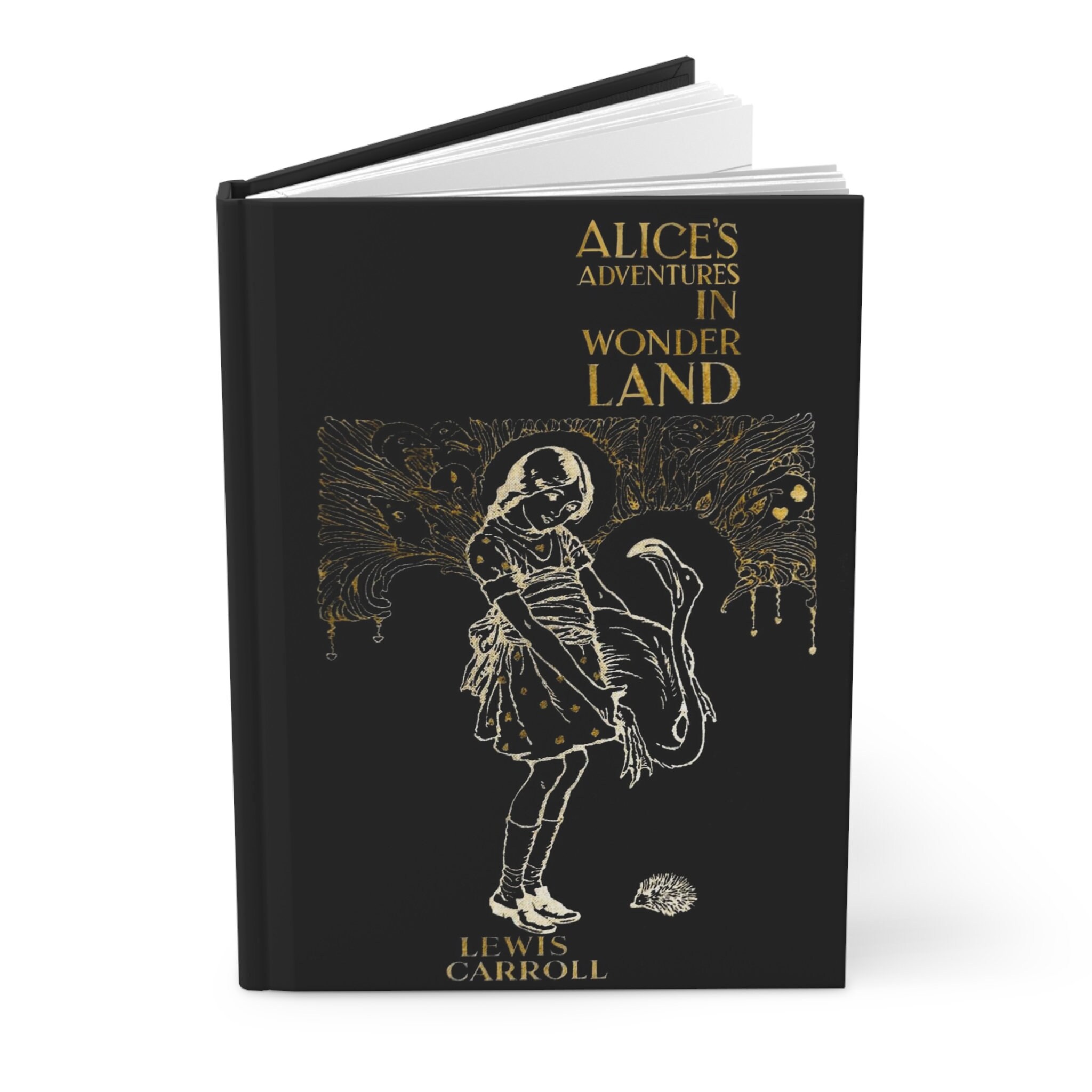 Alice's Adventures in Wonderland Blank Lined Journal Vintage Book Cover ...