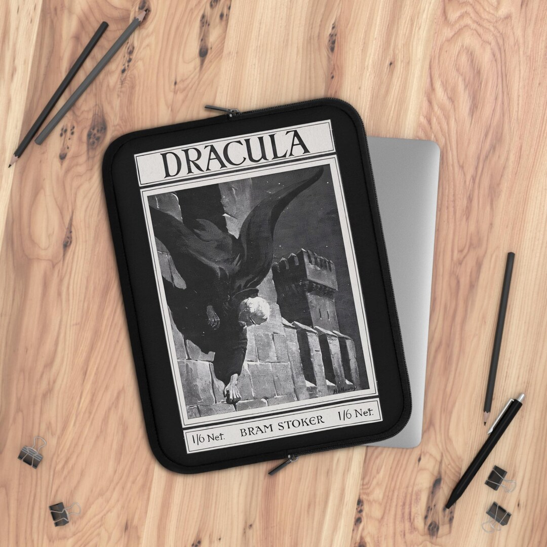 Dracula Laptop Sleeve, Tablet Case, Book Sleeve - Classic Gothic ...