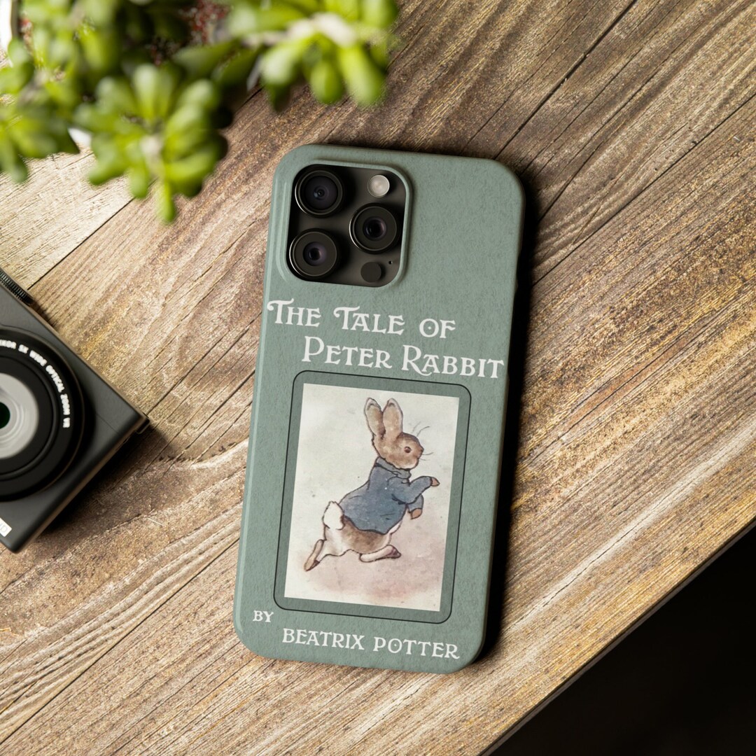 Peter Rabbit Phone Case - Beatrix Potter Cute Kawaii iPhone Case 16 15 14 Pro Plus, Samsung ...