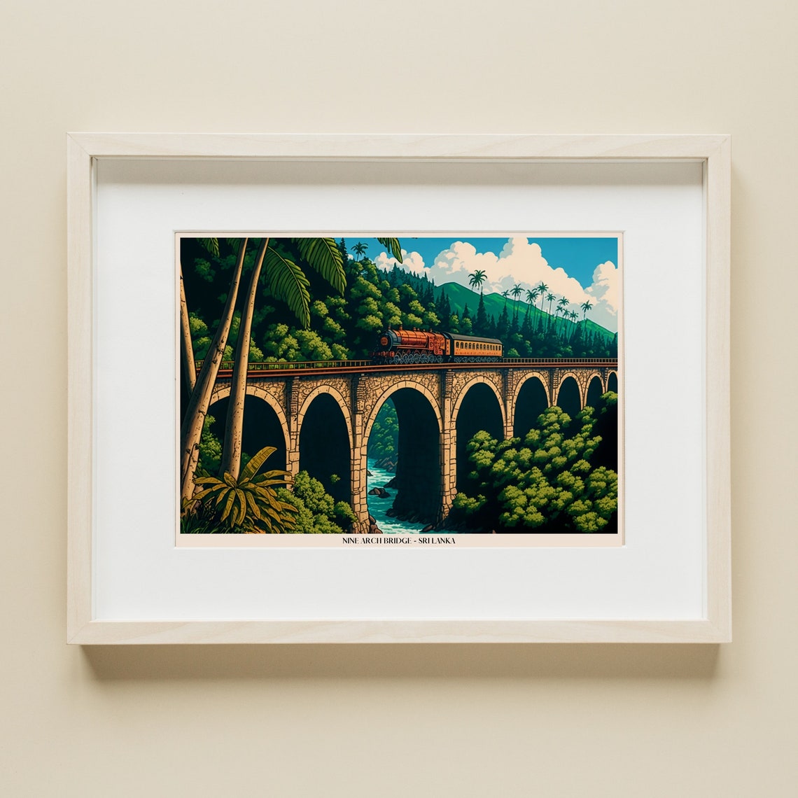 Sri Lanka Wall Art Print, Sri Lanka Travel, Sri Lanka Wall Poster Print ...