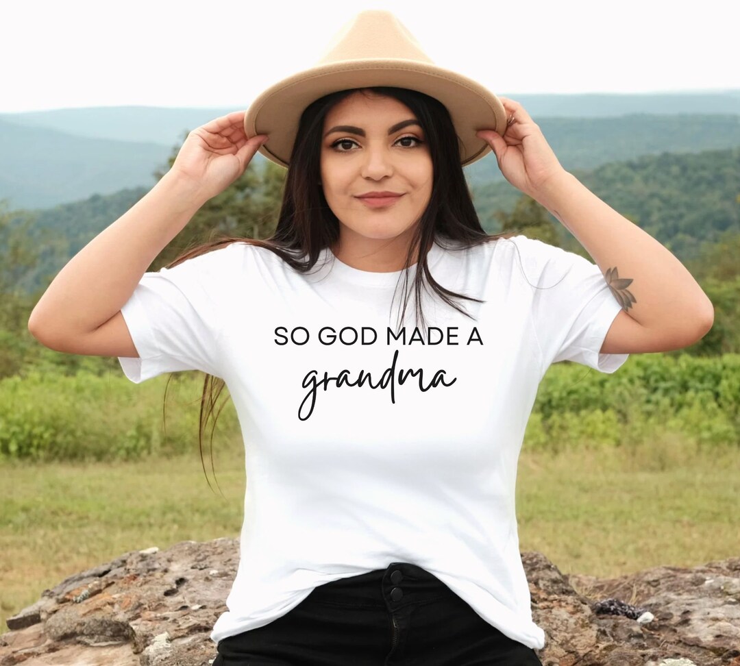 Christian Grandma Shirt, Grandma Tshirt, Gift for Grandma, Grandmother ...