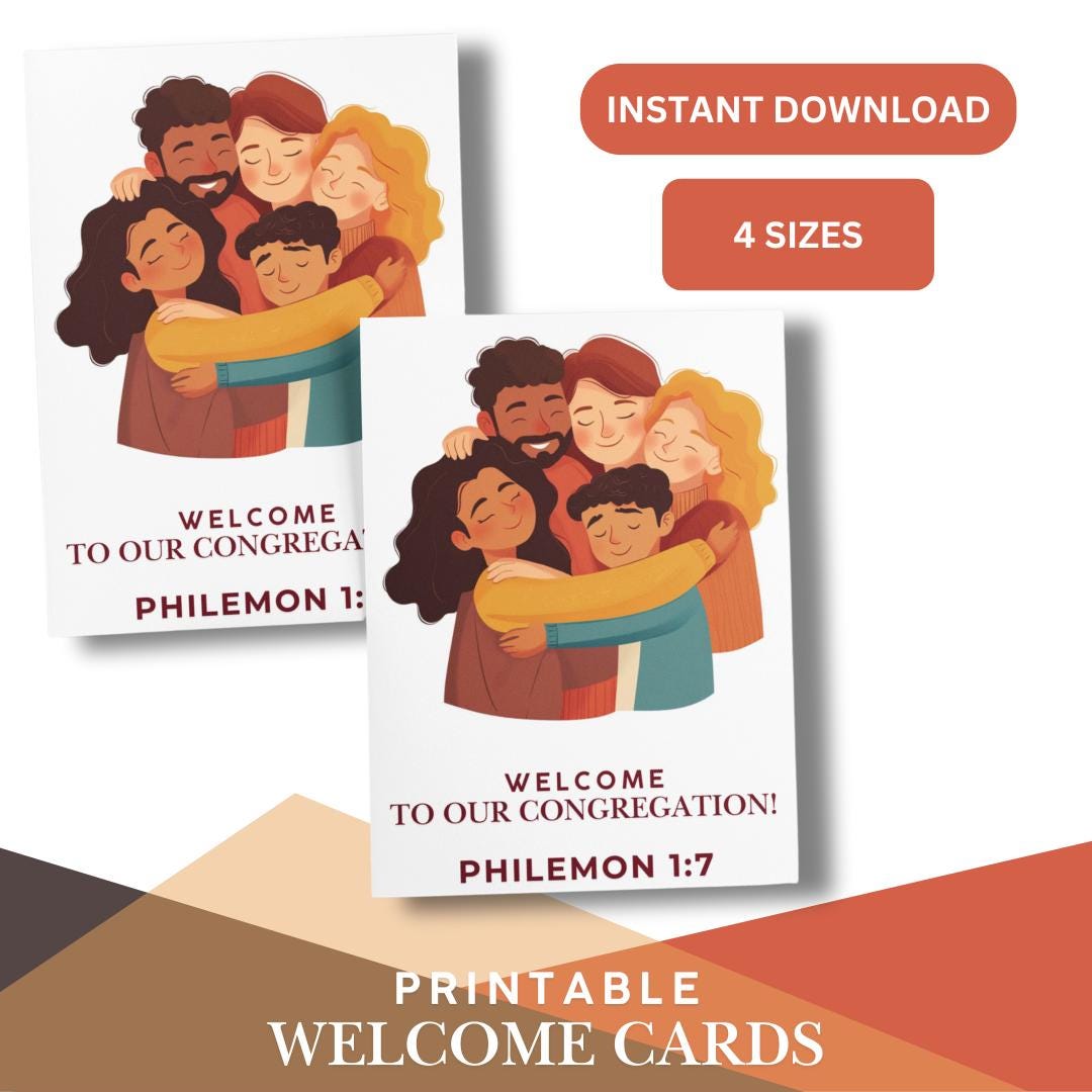 JW Congregation Welcome Card | Warm Hugs - Etsy