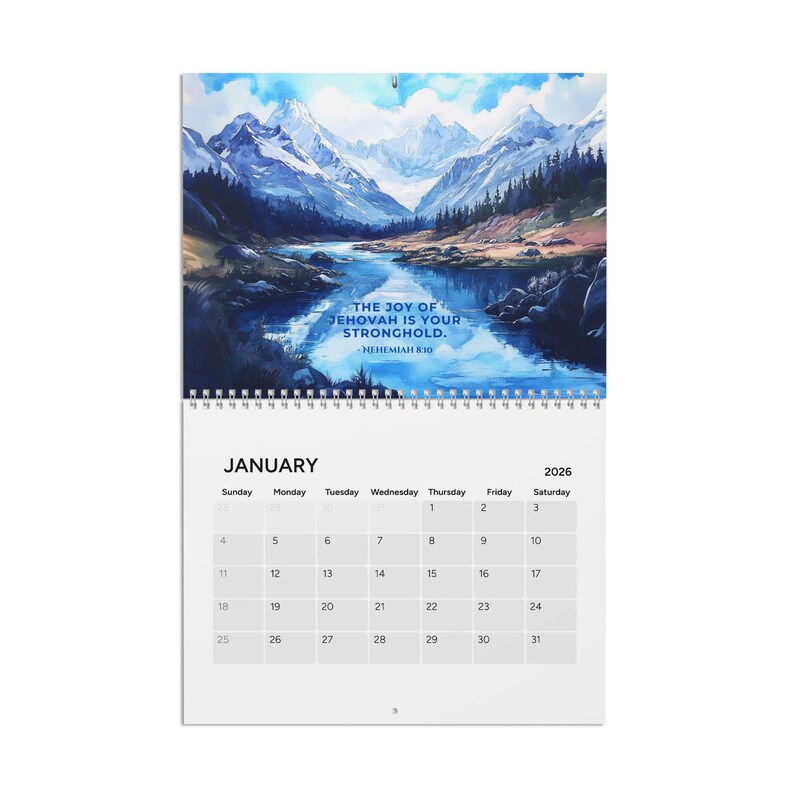 JW Calendar 2026 - Nature Scenes | JW Gift - Etsy