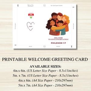JW Congregation Welcome Card | Warm Hugs - Etsy