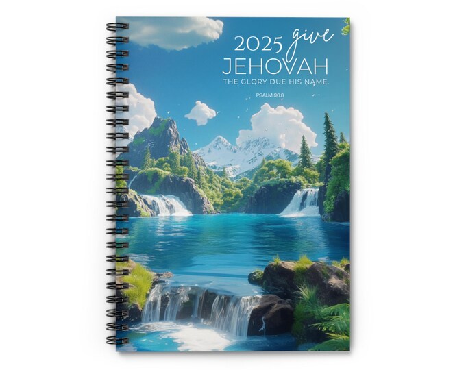 JW 2025 Year Text Magnet Give Jehovah the Glory Due His Name JW Gift ...