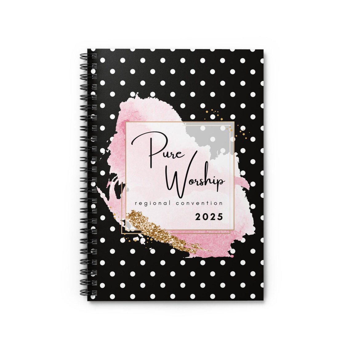 JW Polka Dot Notebook | Pure Worship 2025 Regional Convention | JW Gift ...