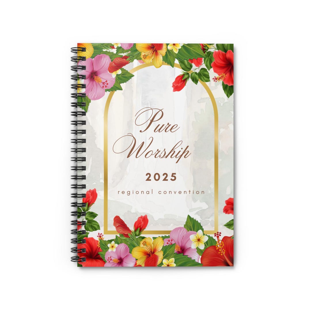 JW Notebook | Pure Worship 2025 Regional Convention | JW Gift - Etsy