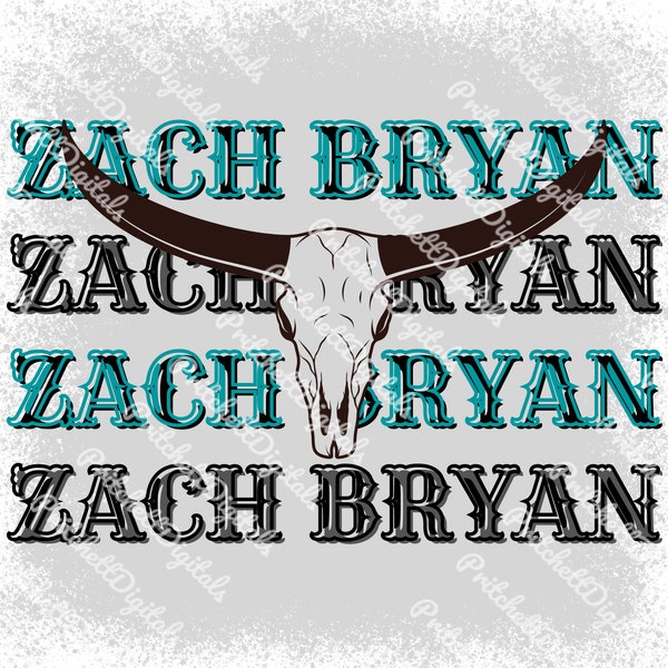 Zach Bryan Svg - Etsy