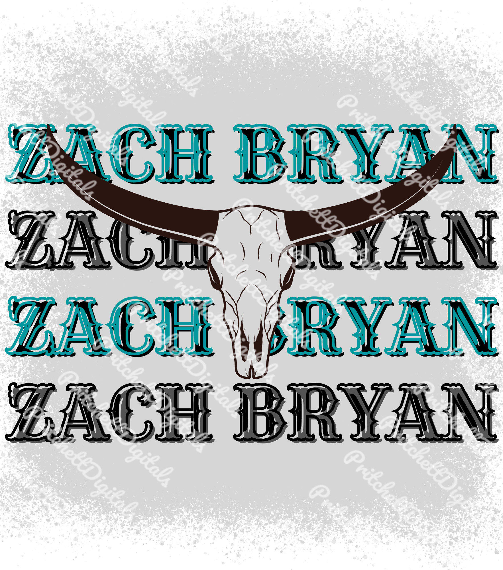 Zach Bryan PNG SVG Files Zach Bryan Something in the Orange Digital ...