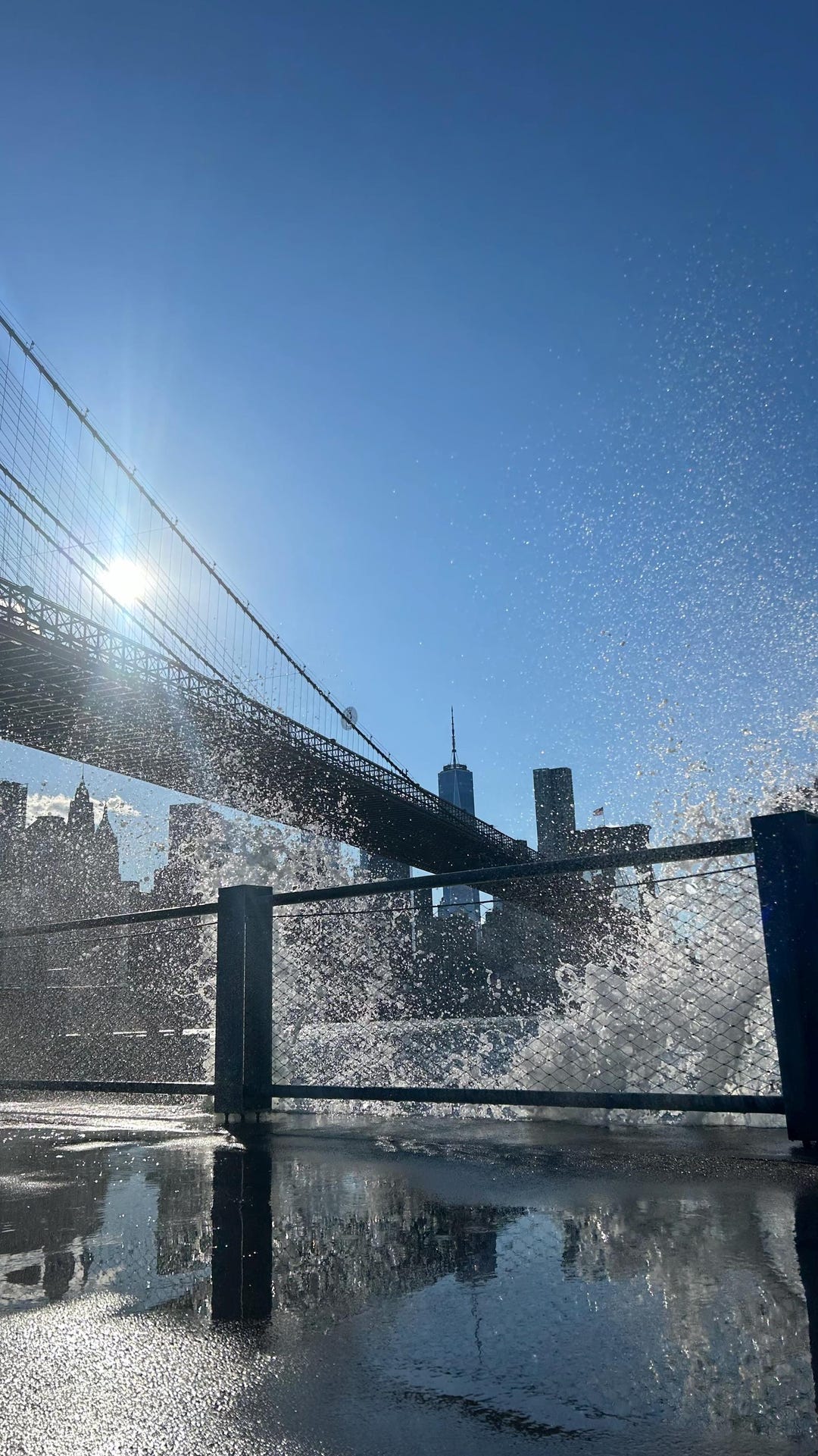 Wave Splash at Brooklyn Bridge - Etsy