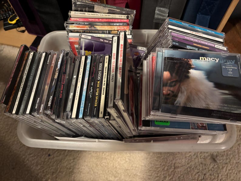 Lot of Music Cds Include Artwork & Case Random Bundle Set All Genres ...