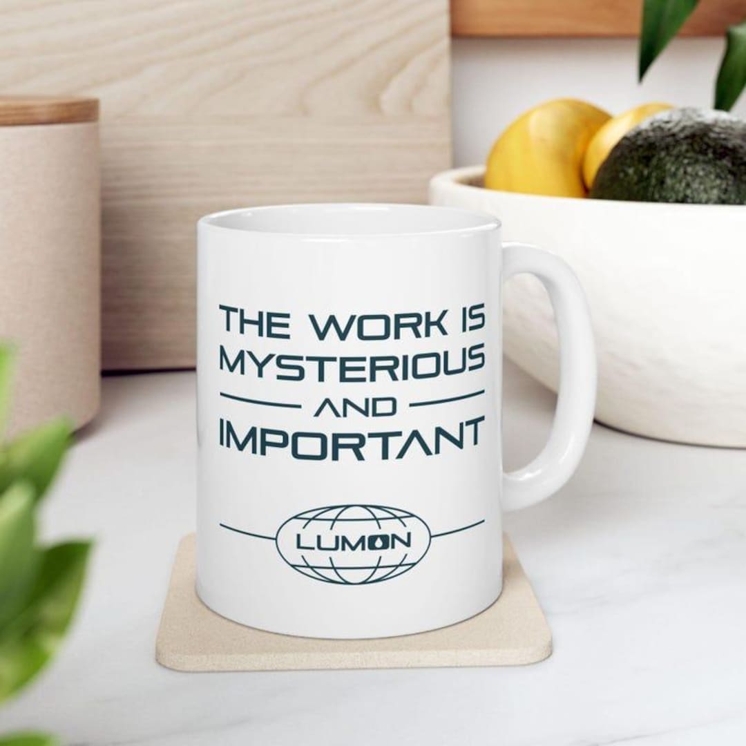 Severance Mug, Collectible TV Show Cup, Severed, SVRD, Lumon Mug, Helly ...