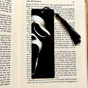Scream Metal Bookmark 2x6 Ghostface Aluminum Horror Movie - Etsy