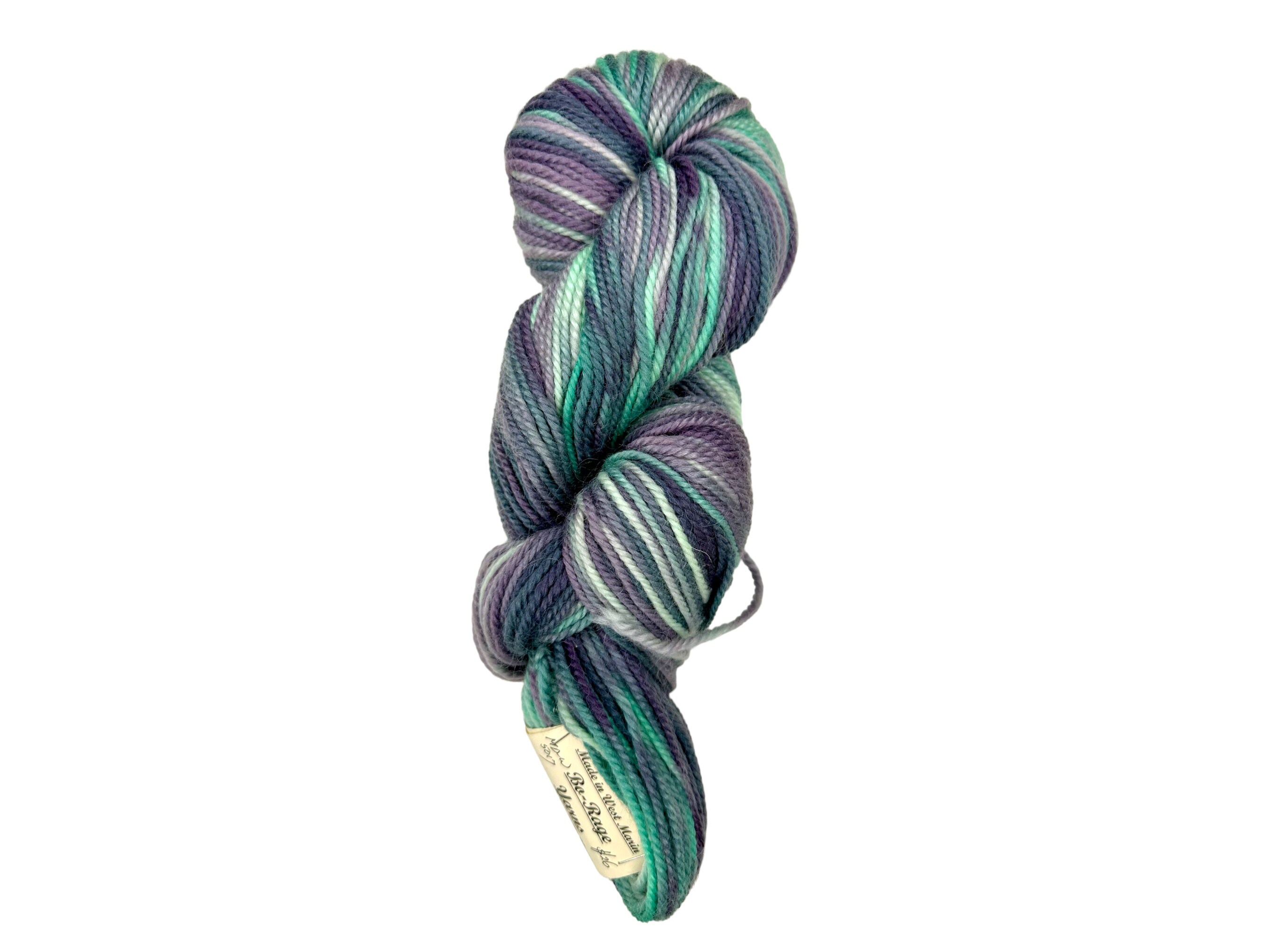 BO-RAGE Yarns 3 Color Optiona & Hank Size Mohair/wool Hand Dyed ...