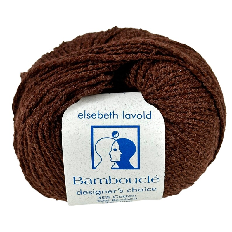 ELSEBETH LAVOLD BAMBOUCLE Yarn - 8 Color Choices - 50gms. 87yds ...