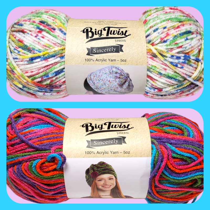 Big Twist Yarn - Etsy