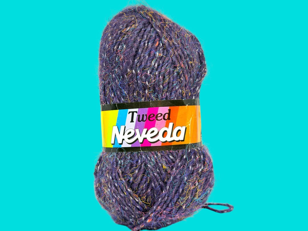 NEVEDA TWEED Yarn - #4708 - - Knitting Crochet Crafts - Etsy