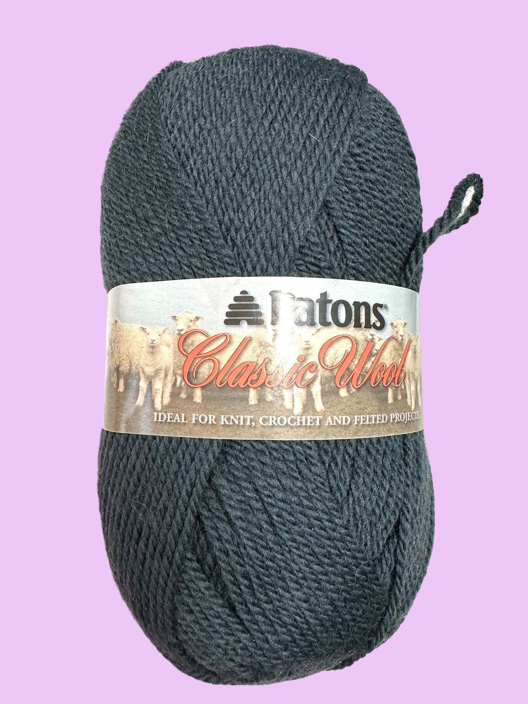 PATONS CLASSIC WOOL Yarn - 100% Wool- Knitting Crochet Crafts - Etsy