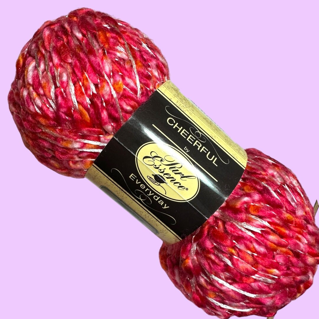 PURL ESSENCE CHEERFUL Yarn - Cheerful Red - Knitting Crochet Crafts - Etsy