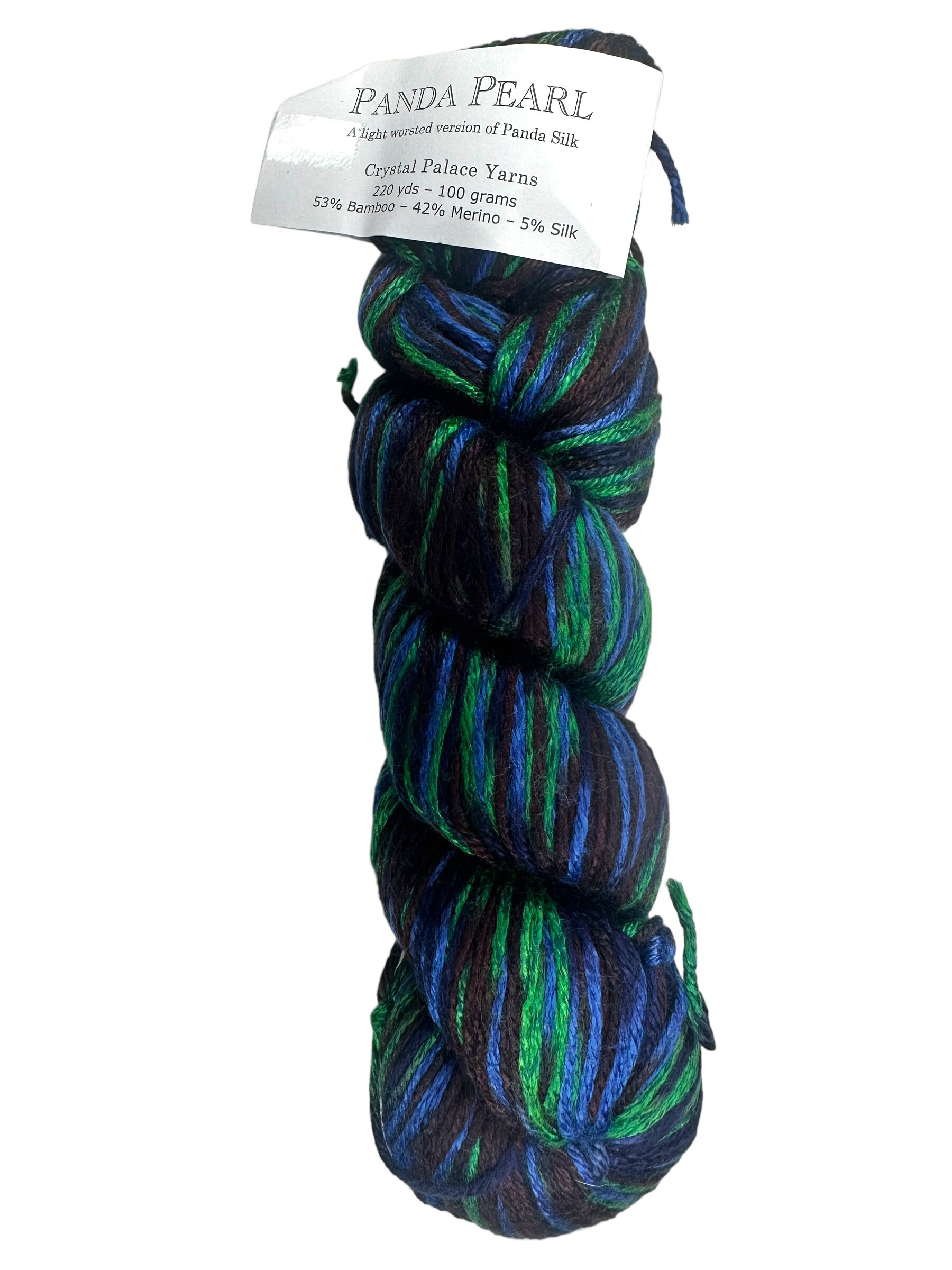 CRYSTAL Palace PANDA PEARL Yarn - 100gms. 220yds - 8 Color Choices ...