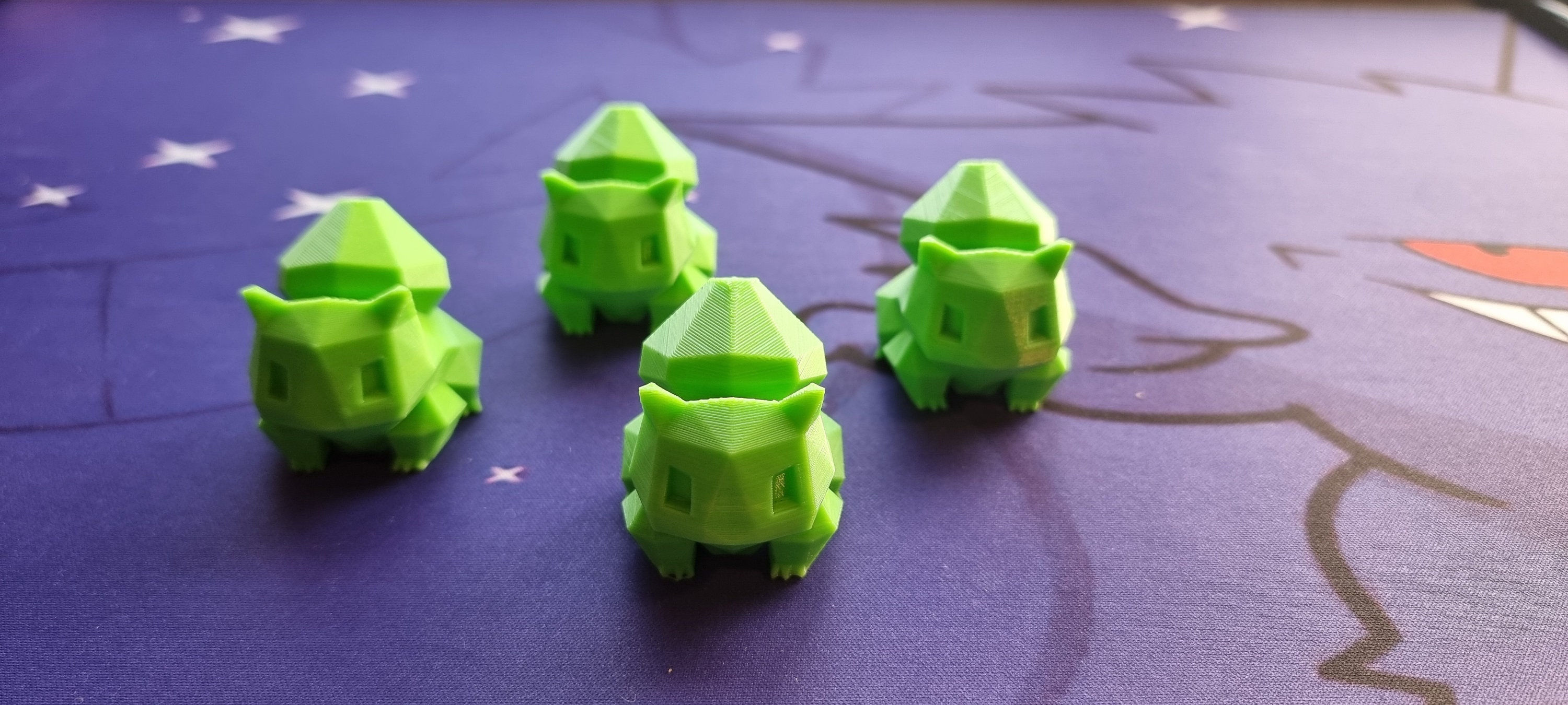 3D Printed Low Poly Pokémon Models - Starter Pokémon Figures - Etsy UK