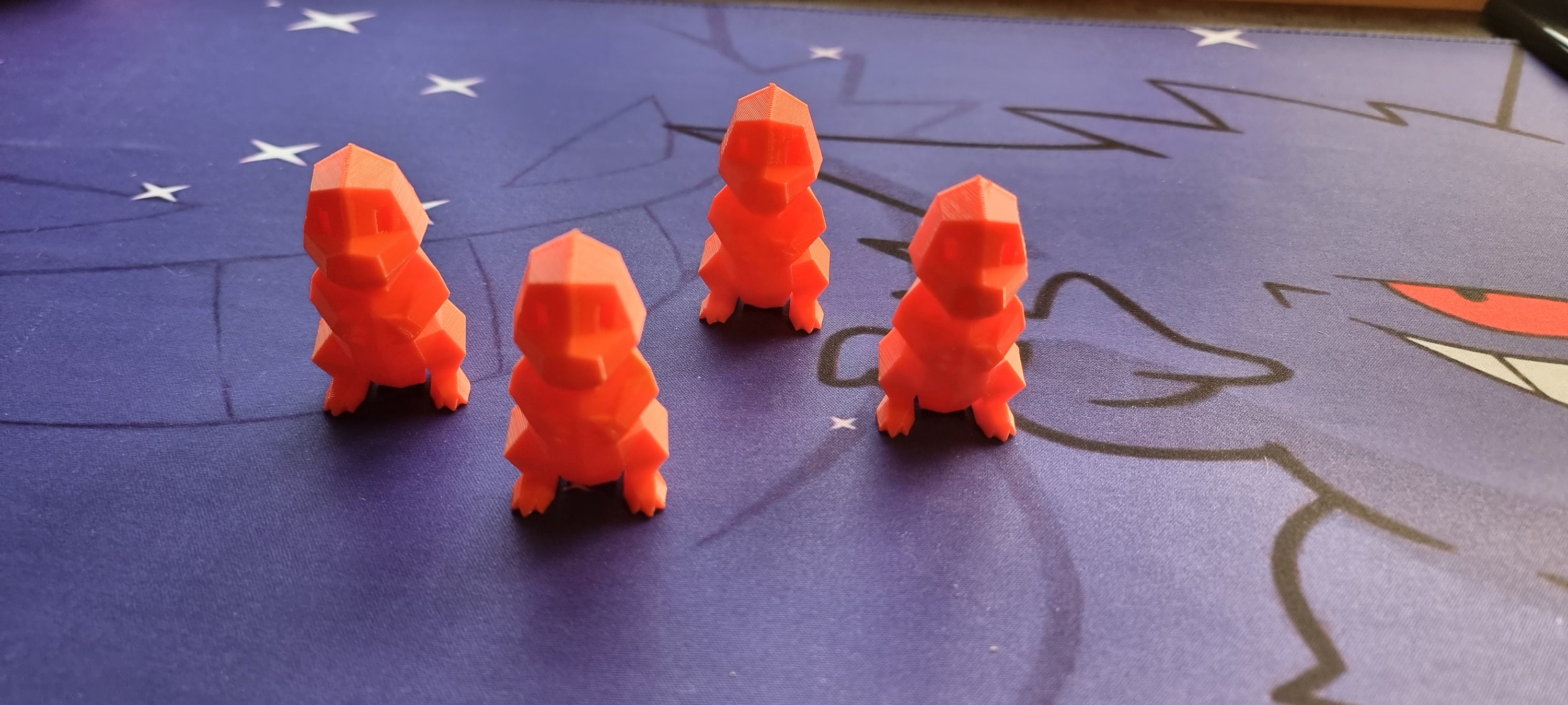 3D Printed Low Poly Pokémon Models - Starter Pokémon Figures - Etsy UK