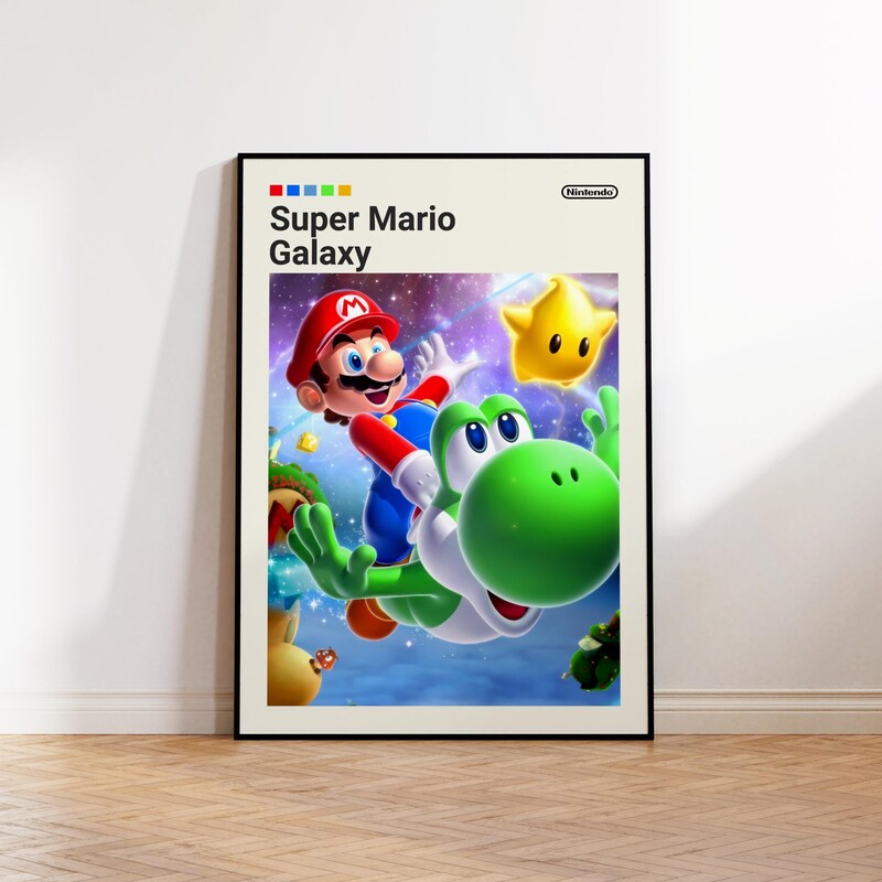 Super Mario Galaxy - Etsy