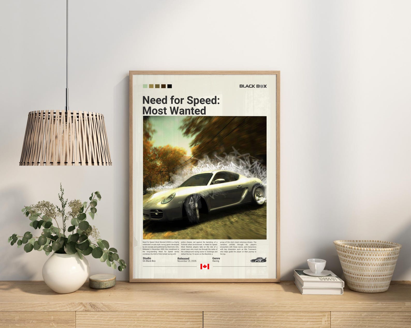 Need for Speed Poster, Need for Speed Fan Gift, Video Game Poster ...